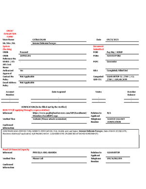 TOS-sample-format - Summary Bachelor of Elementary Education - PAASCU ...