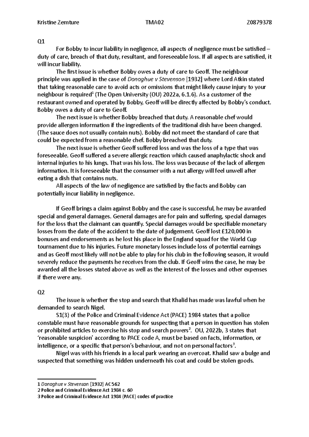 TMA02 - an insight of tma - Kris琀椀ne Zemture TMA02 Z Q For Bobby to ...