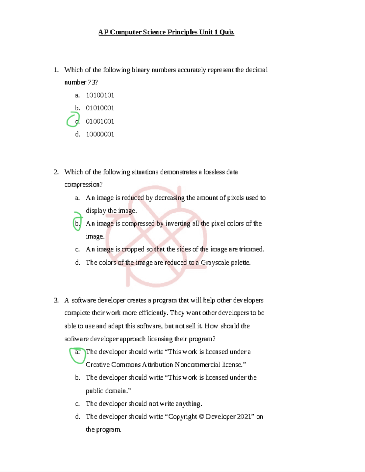 624cf9733290 c22b557f5938 AP Computer Science Principles Unit 1 - AP ...