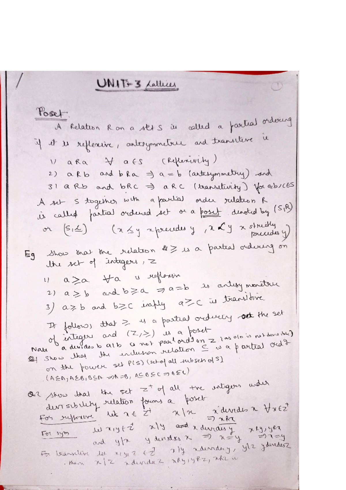 DSTL unit 3 and 4 - B.Tech CSE (2nd Year) - Studocu