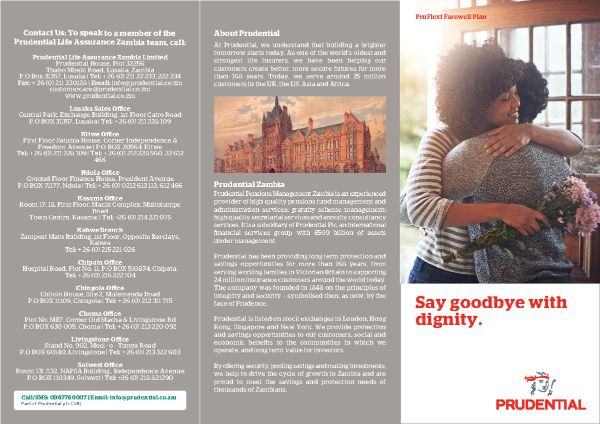 Prudential-Brochure-Updates Pru Flexi-Farewell - Say goodbye with ...