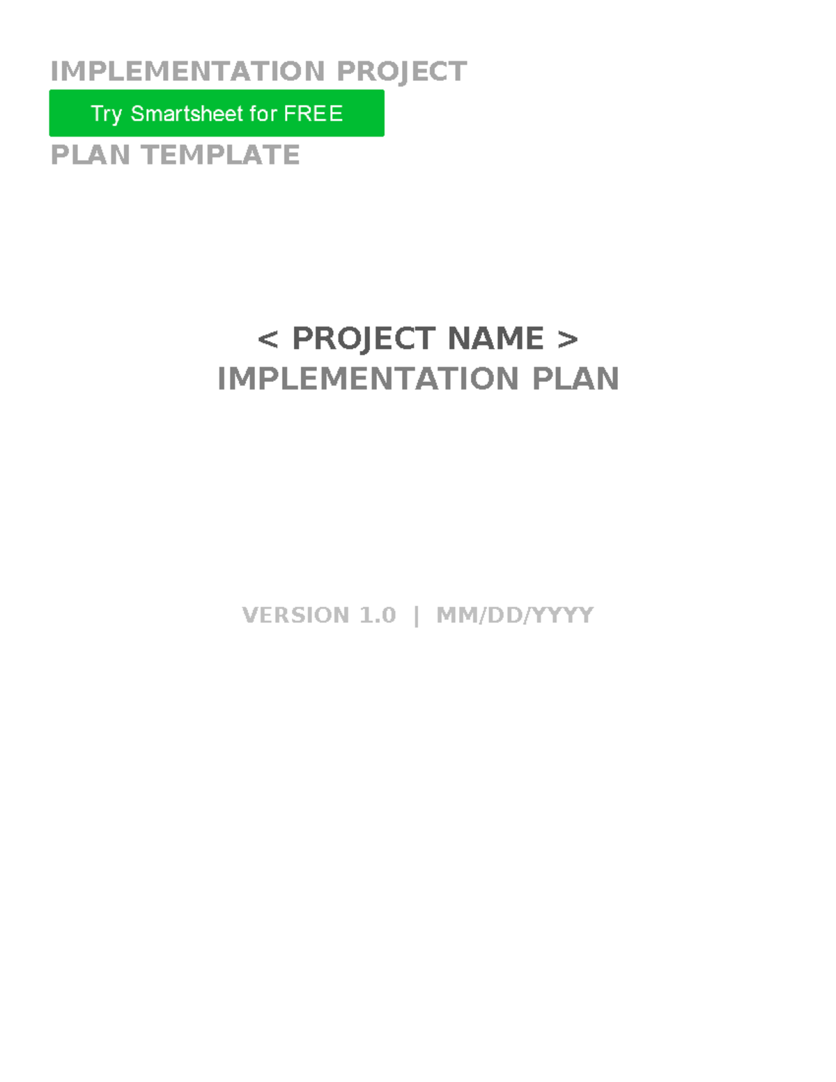 IC-Implementation-Project-Plan-8538 WORD - IMPLEMENTATION PROJECT PLAN ...