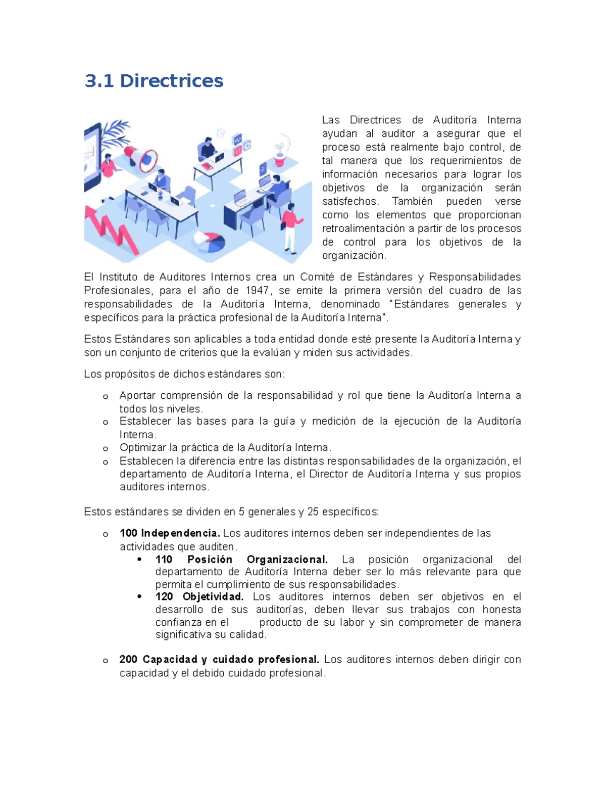 3.1 Directrices - Nota: 9 - 3 Directrices Las Directrices de Auditoría ...