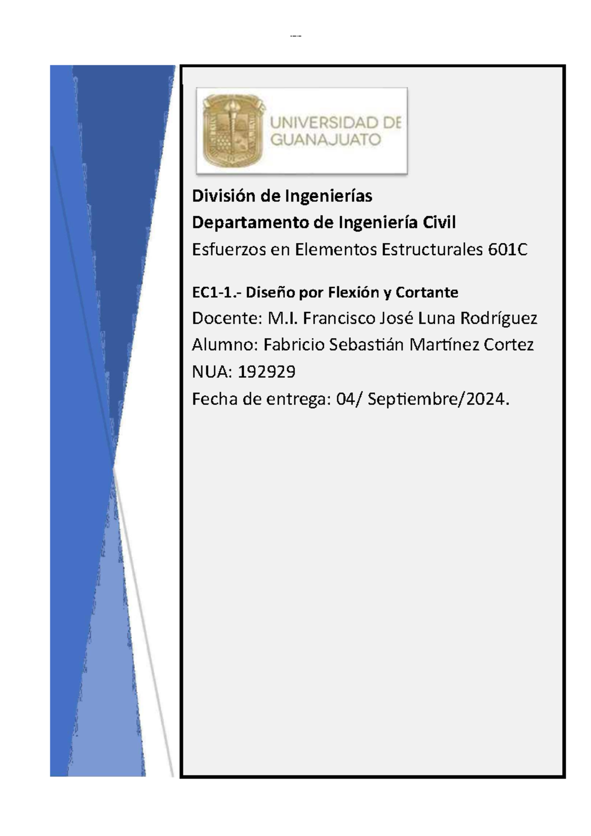 EC1-1 - Espero les sirva herman@s. - Esfuerzos en Elementos ...