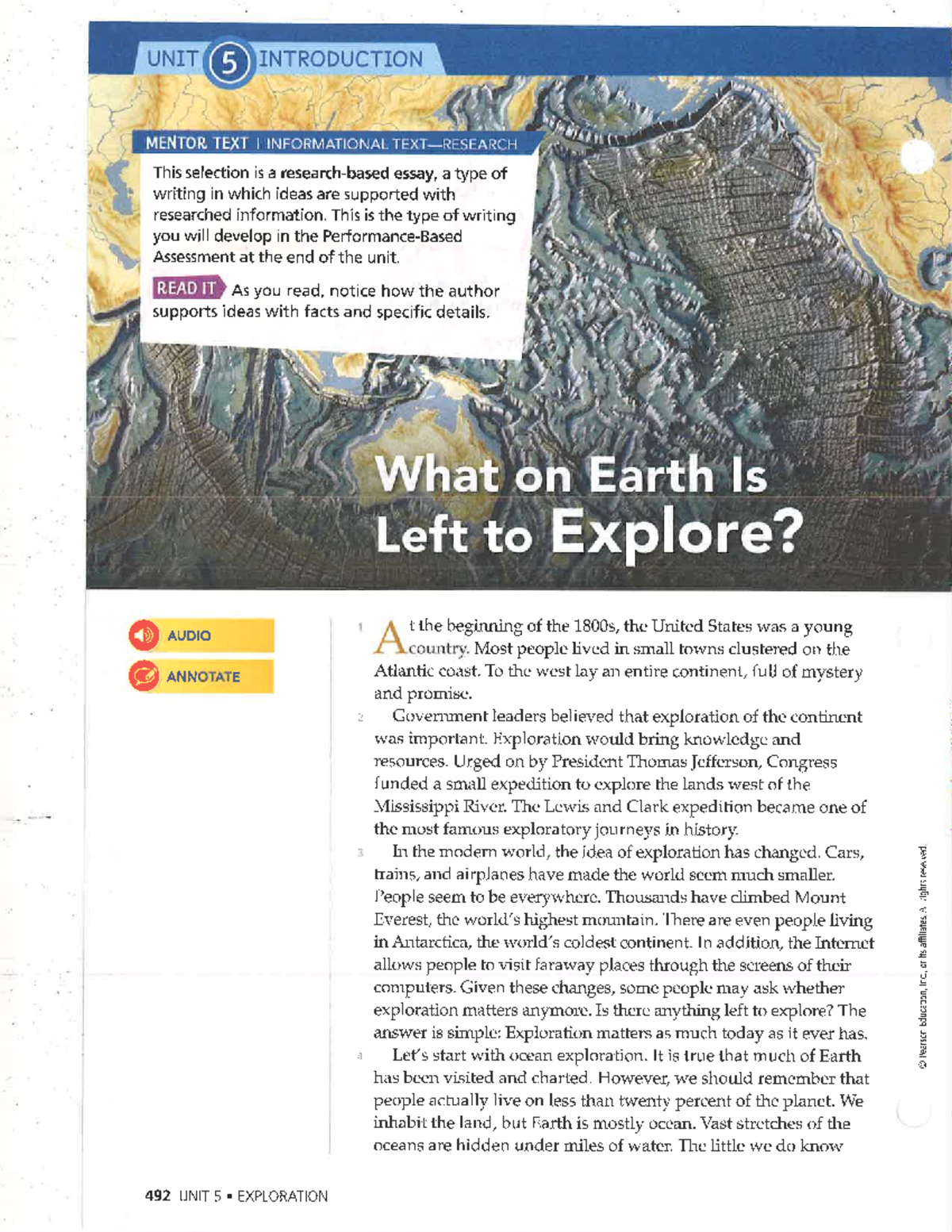 What On Earth is Left to Explore PDF - Studocu