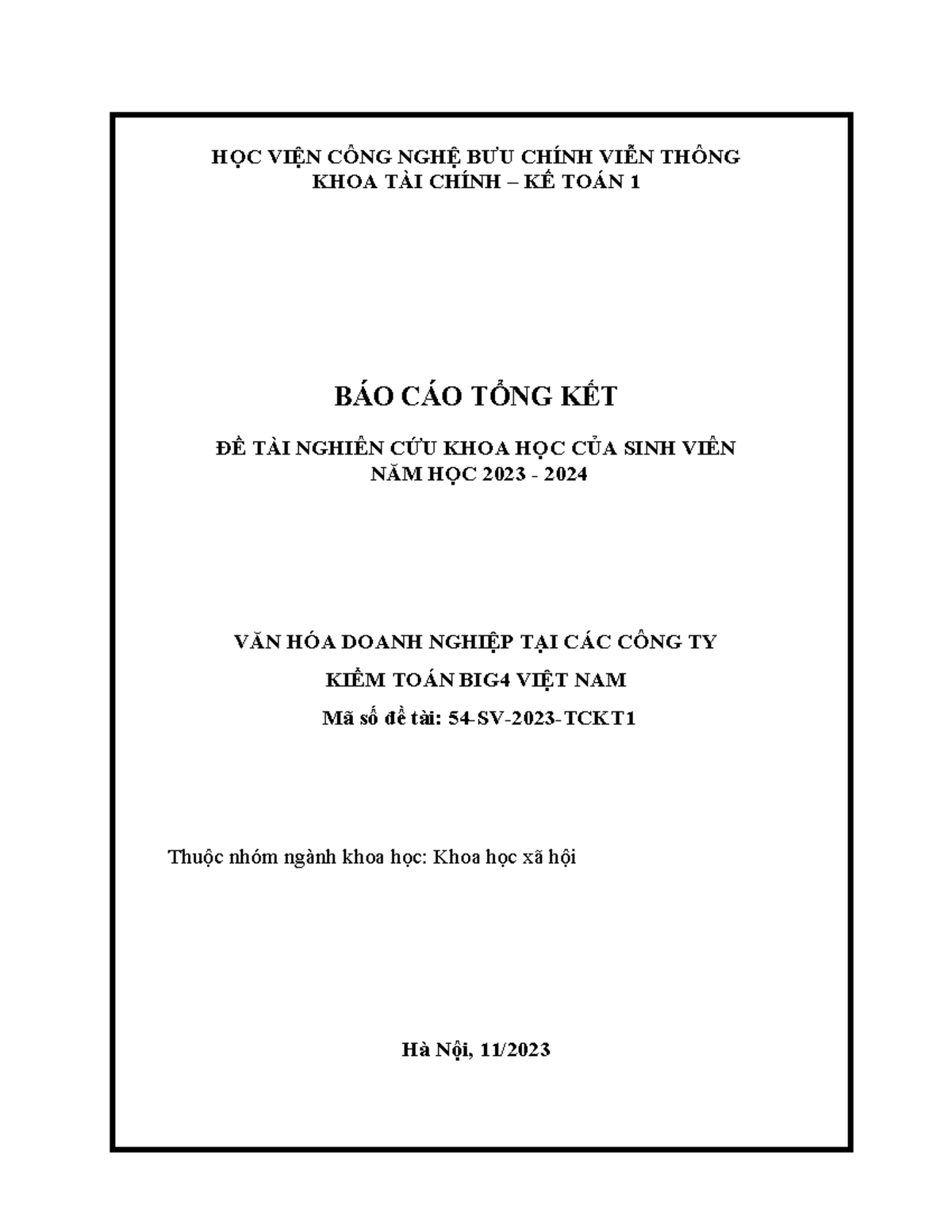 Bìa - abc - HỌC VIỆN CÔNG NGHỆ BƯU CHÍNH VIỄN THÔNG KHOA TÀI CHÍNH – KẾ ...