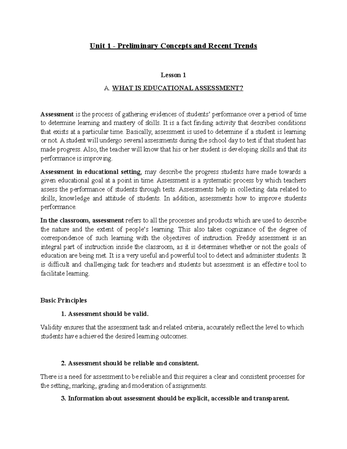 Unit-1%20Hand-out - Assessment of Learning Log 1 - Unit 1 - Preliminary ...