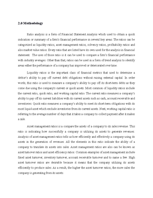 Abm fujiya berhad (background of company & ratio) - 3 BACKGROUND OF THE ...