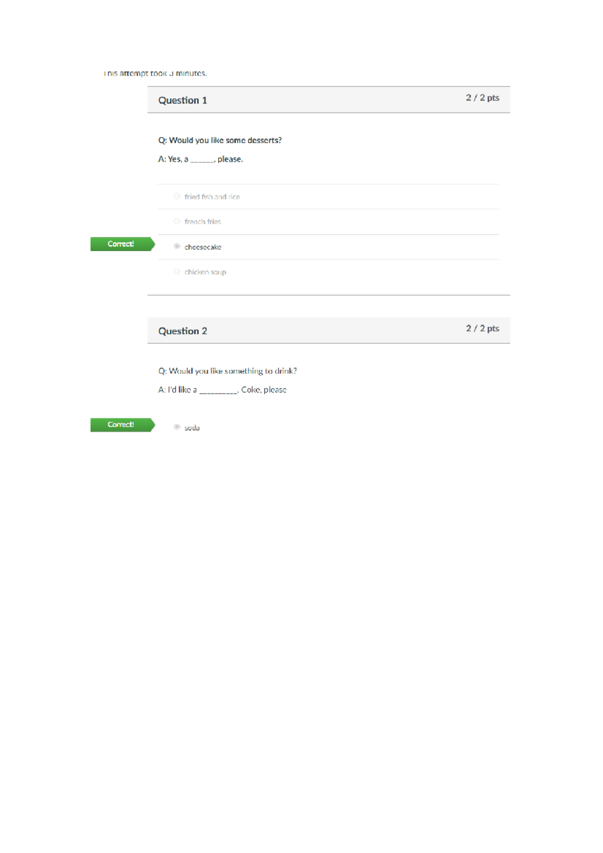 (AC-S16) Week 16 - Pre-Task Weekly Quiz - Ingles II - Studocu