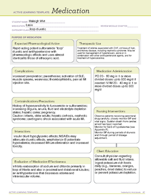 Lactulose - ACTIVE LEARNING TEMPLATES THERAPEUTIC PROCEDURE A ...