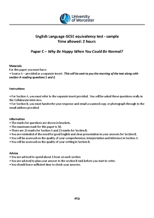 COSS 1 - COSS organisation notes - To make calculations simple ...