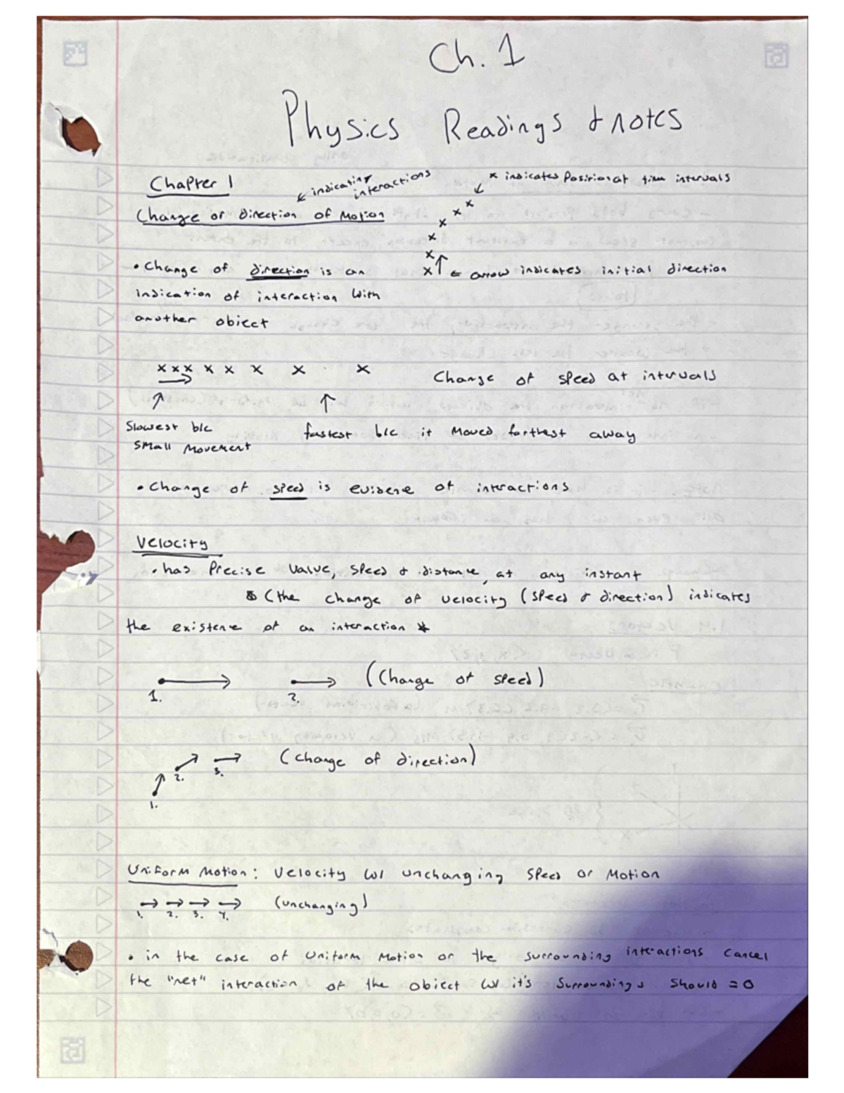 Physics notes Ch 1 - Ch 2 - PY 205 - Studocu