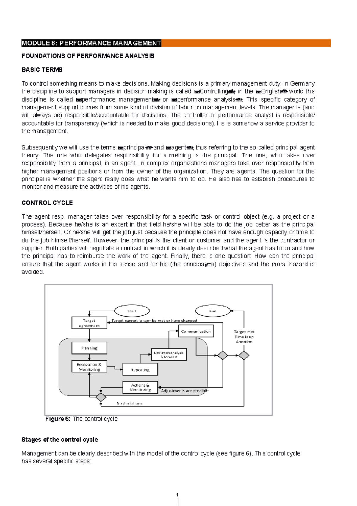 Module 8-Performance Management - MODULE 8: PERFORMANCE MANAGEMENT ...