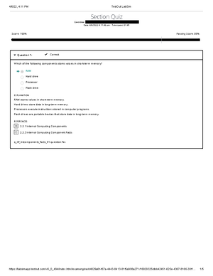 Explore the Motherboard Lab - Test Out Lab Sim Results - 4/6/22, 3:38 ...