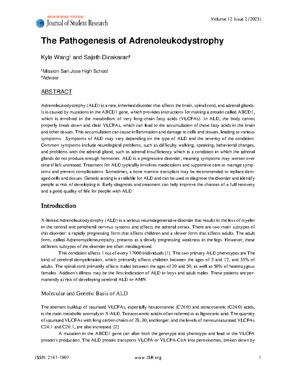 4272-Article Text-28436-1-10-20230612 - The Pathogenesis of ...