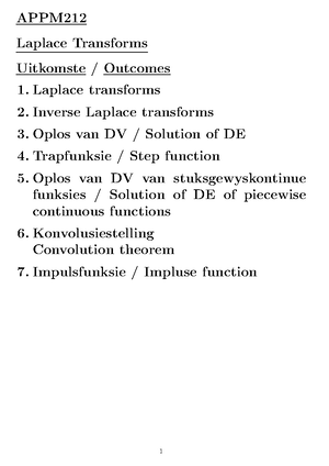Linear programming - study - APPM 223 - Studocu