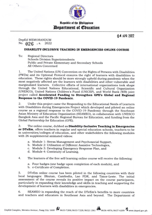 PPST - PPST Module - MODULE 5 Manage learner behavior constructively by ...