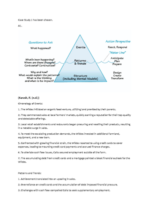 WMM1 TASK 1 Intro to Systems thinking - Western Governor’s University Introduction to Systems ...