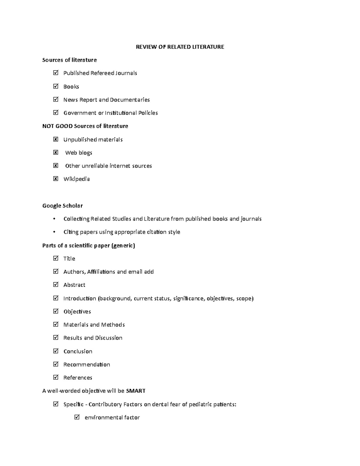 REVIEW OF RELATED LITERATURE - Science, Technology, Engineering, and ...