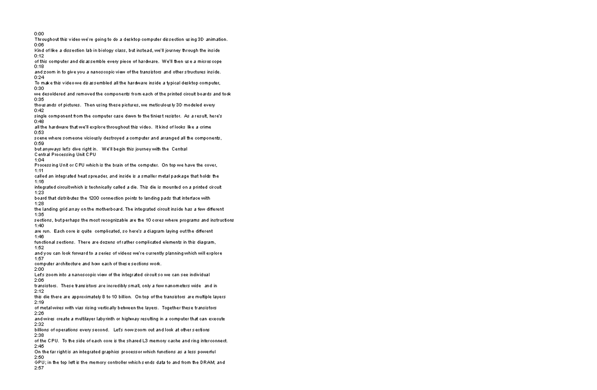 Pc1 - none - 0: Throughout this video we’re going to do a desktop ...