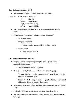 Types of transparencies - types of transparencies Data organization ...