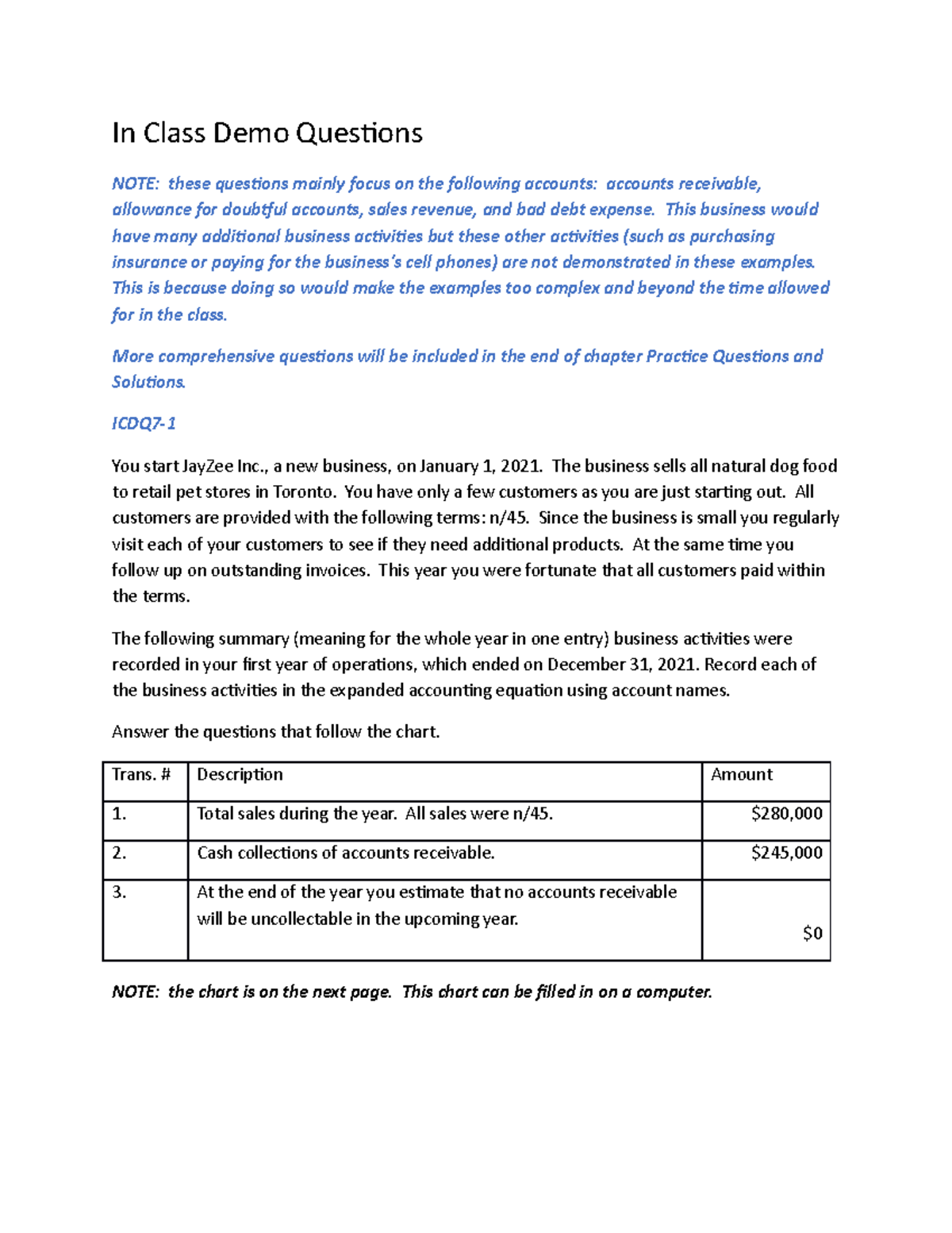 Chapter 7 - In-Class Demo Questions - W2022 - In Class Demo Questions ...