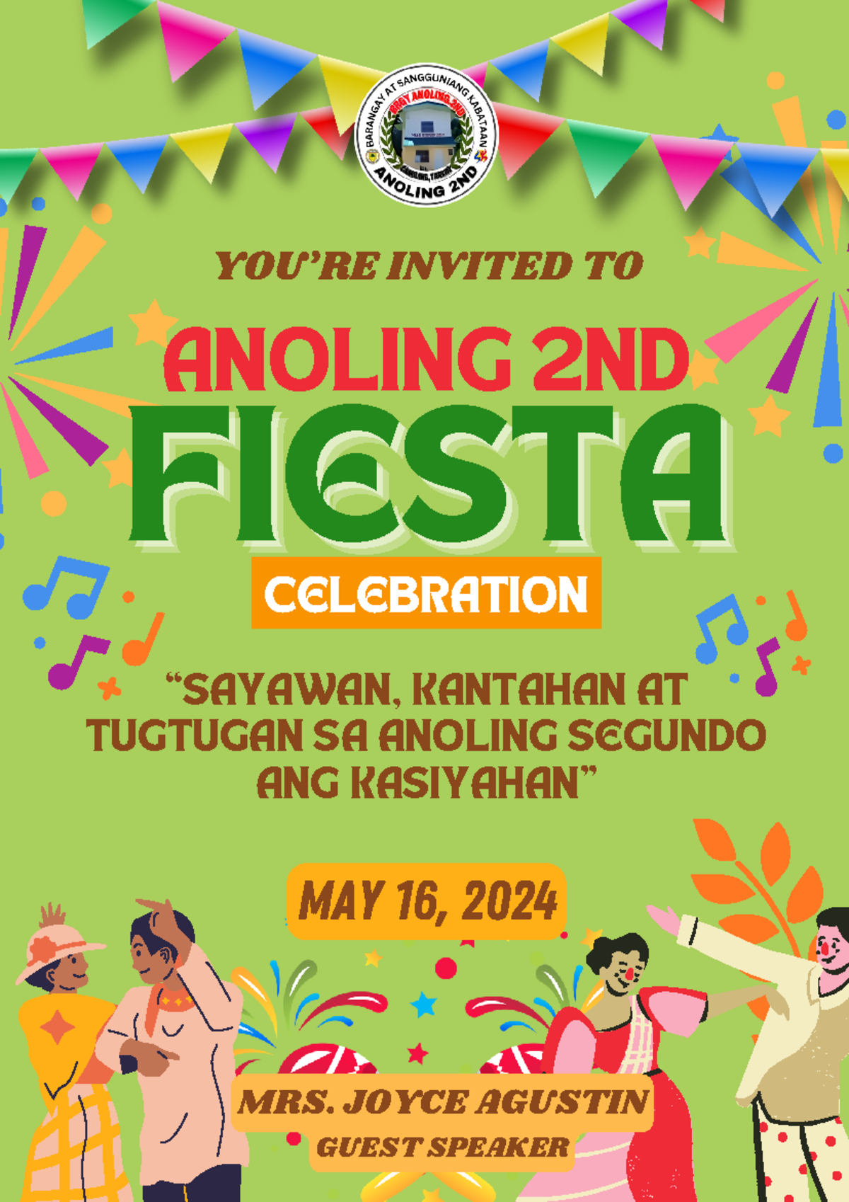 Copy of Anoling 2nd Fiesta (A2 (Landscape)) - ANOLING 2ND FIESTA FIESTA ...