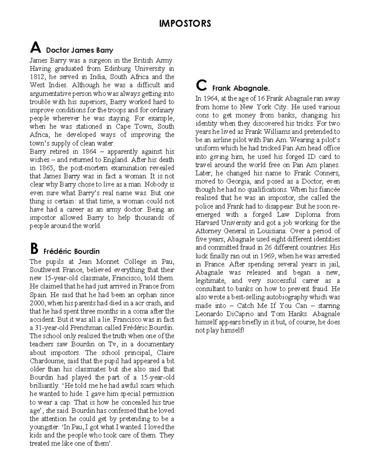 Impostors copy - fgjsf ghs fghsar hgrfg harth srtg hsfrt hsr tghrt gha ...