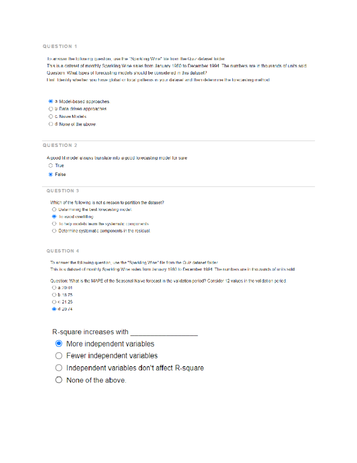QUIZ#2 Attempt-1 - QUIZ#2 Attempt-1 - MKT 5373 - Studocu