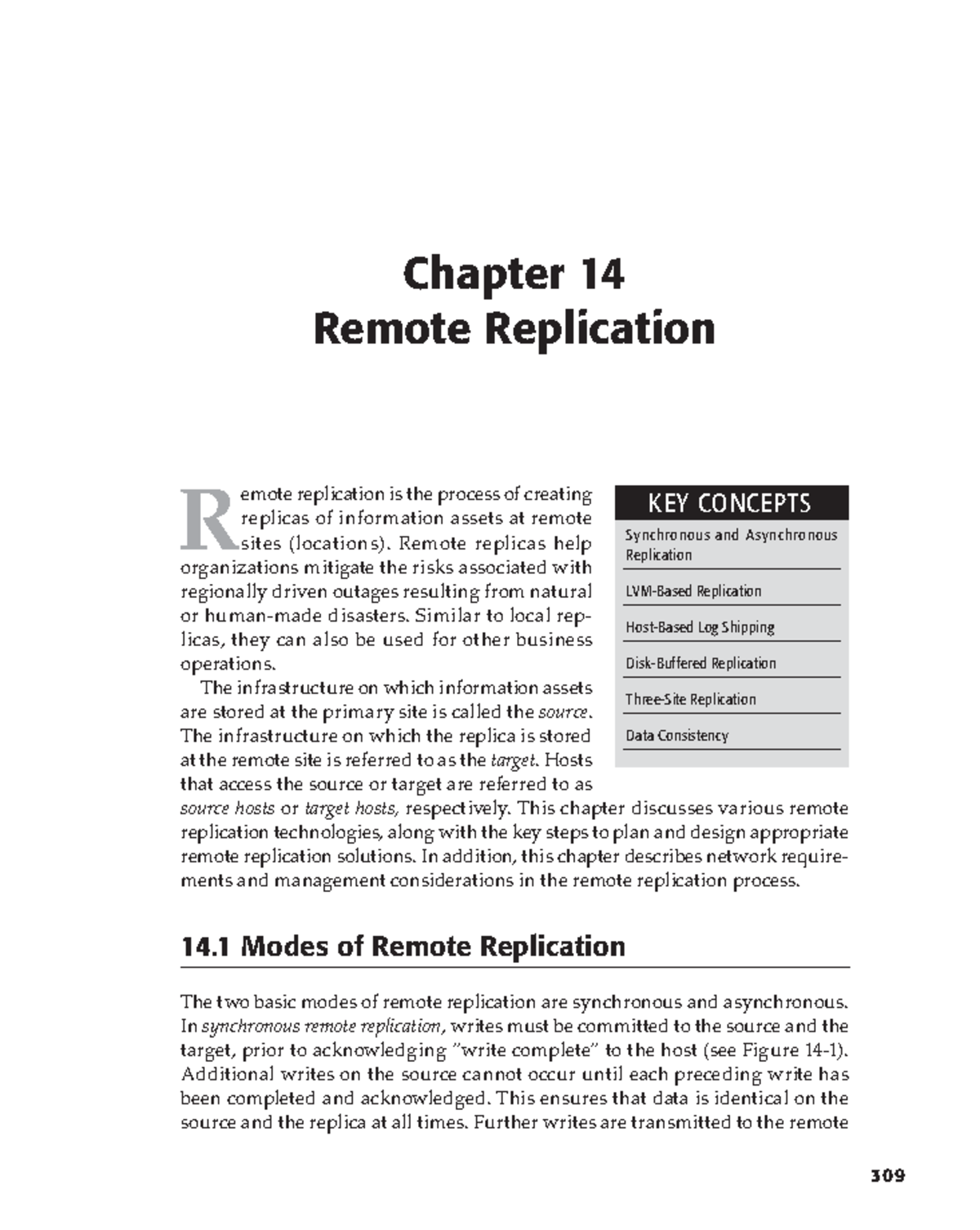 20. Chapter 14 - Remote Replication - 309 Chapter 14 Remote Replication ...