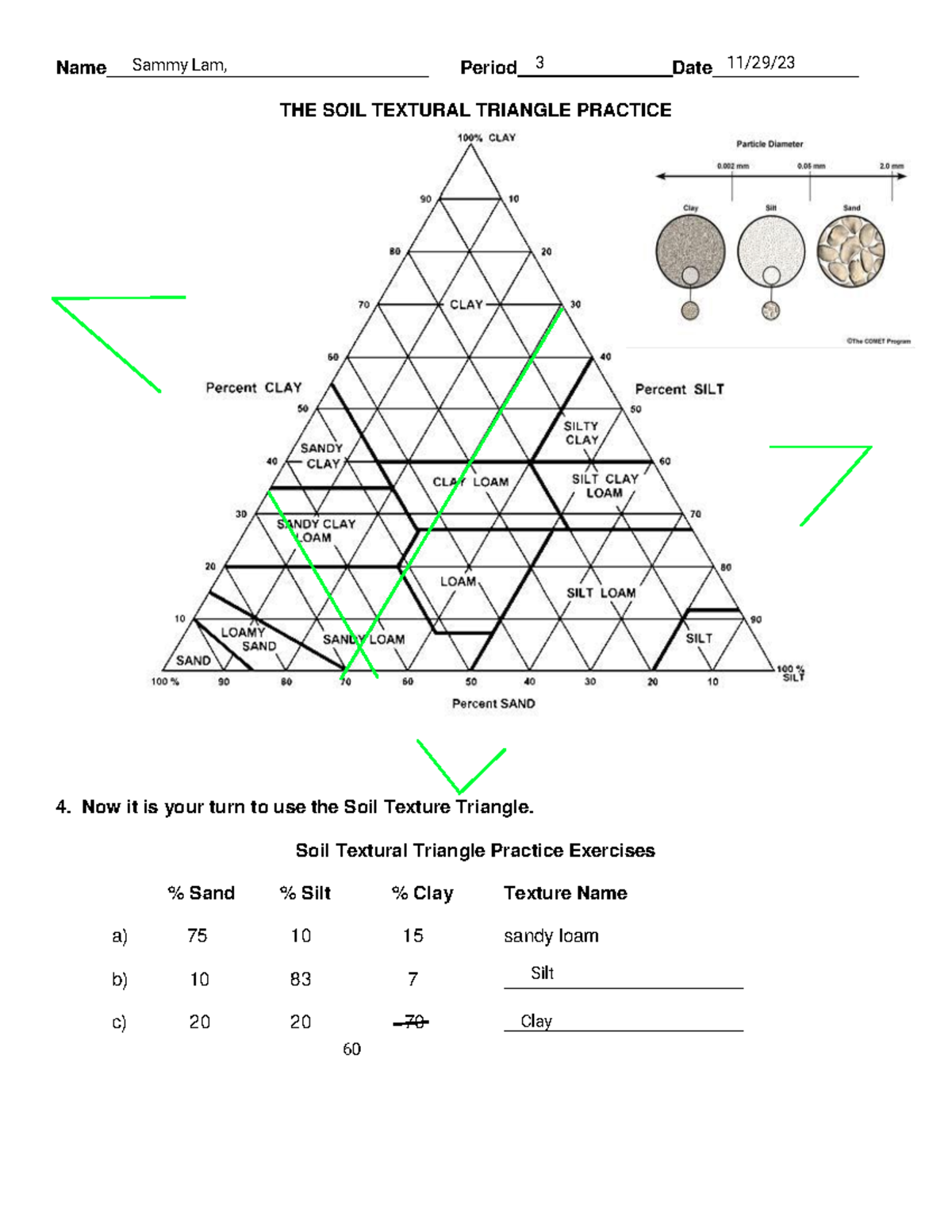 Kami Export - Sammy'S HIEN LAM - Soil Texture Triangle Worksheet-pages ...