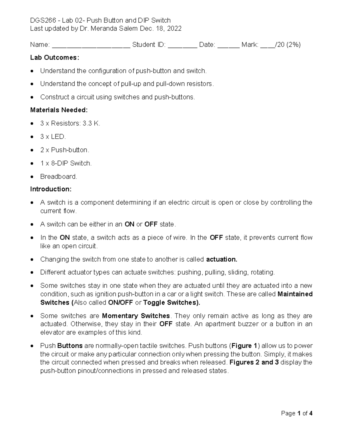 Lab 02- Winter 2023 - laboratory - Last updated by Dr. Meranda Salem ...