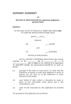Draft Mareva APO Enforcement - LEGAL REQUIREMENTS (MAREVA INJUNCTION ...