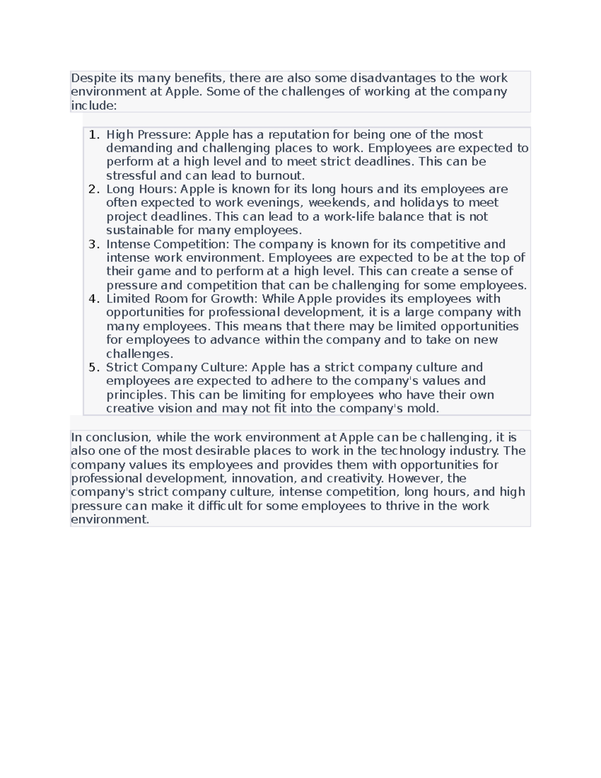 Disadvantage Apple - sdfs - Despite its many benefits, there are also ...