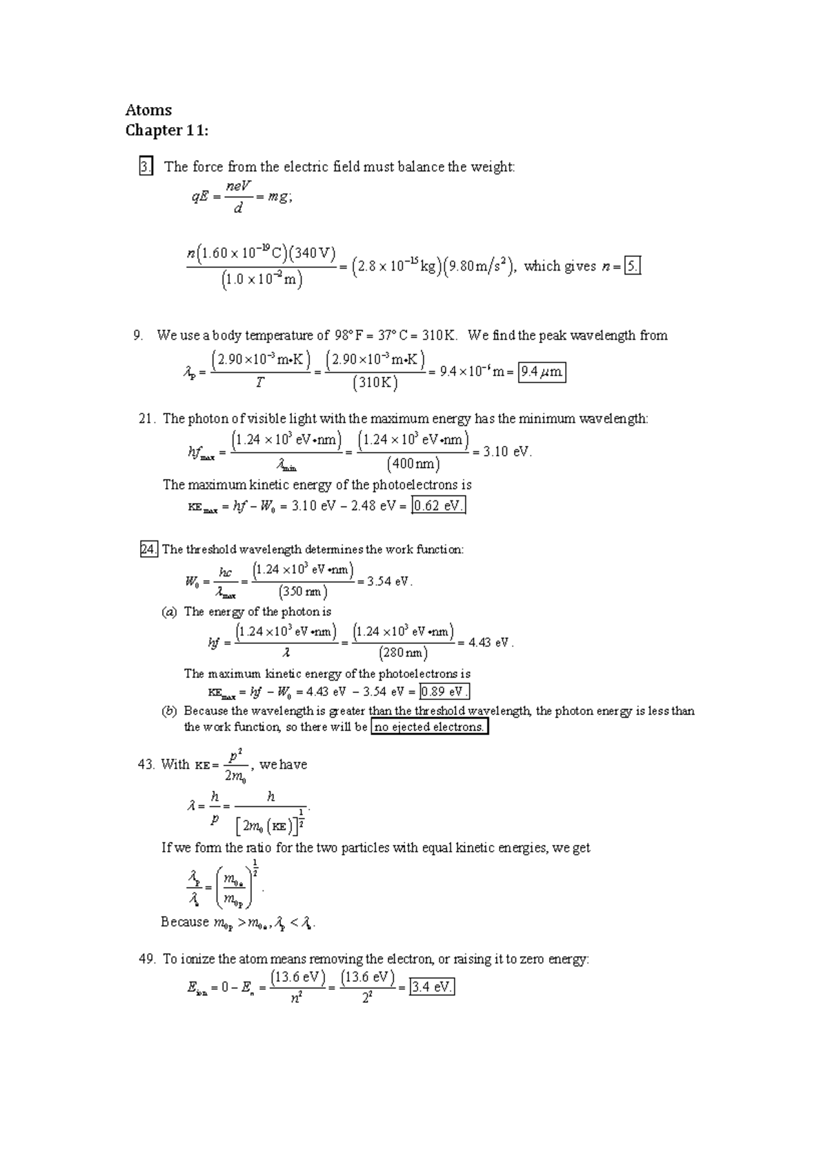 Solution Atoms - Atoms Chapter 11: © 2005 Pearson Education, Inc ...