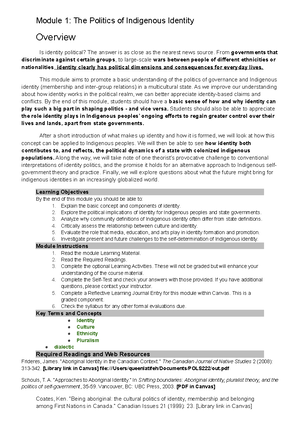 What are the Limits of Social Inclusion Indigenous Peoples and Indigenous Governance in Canada ...