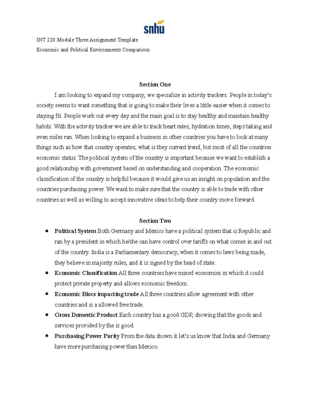 Int 220 Module Three Assignment Template Int 220 Module Three