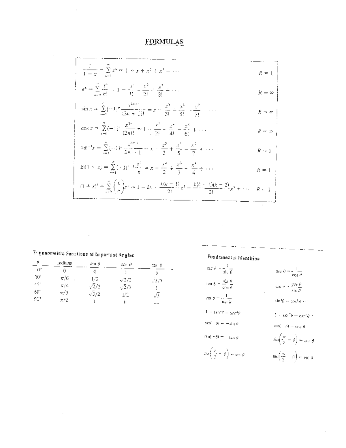Final Formula Sheet - L24 132 - Studocu