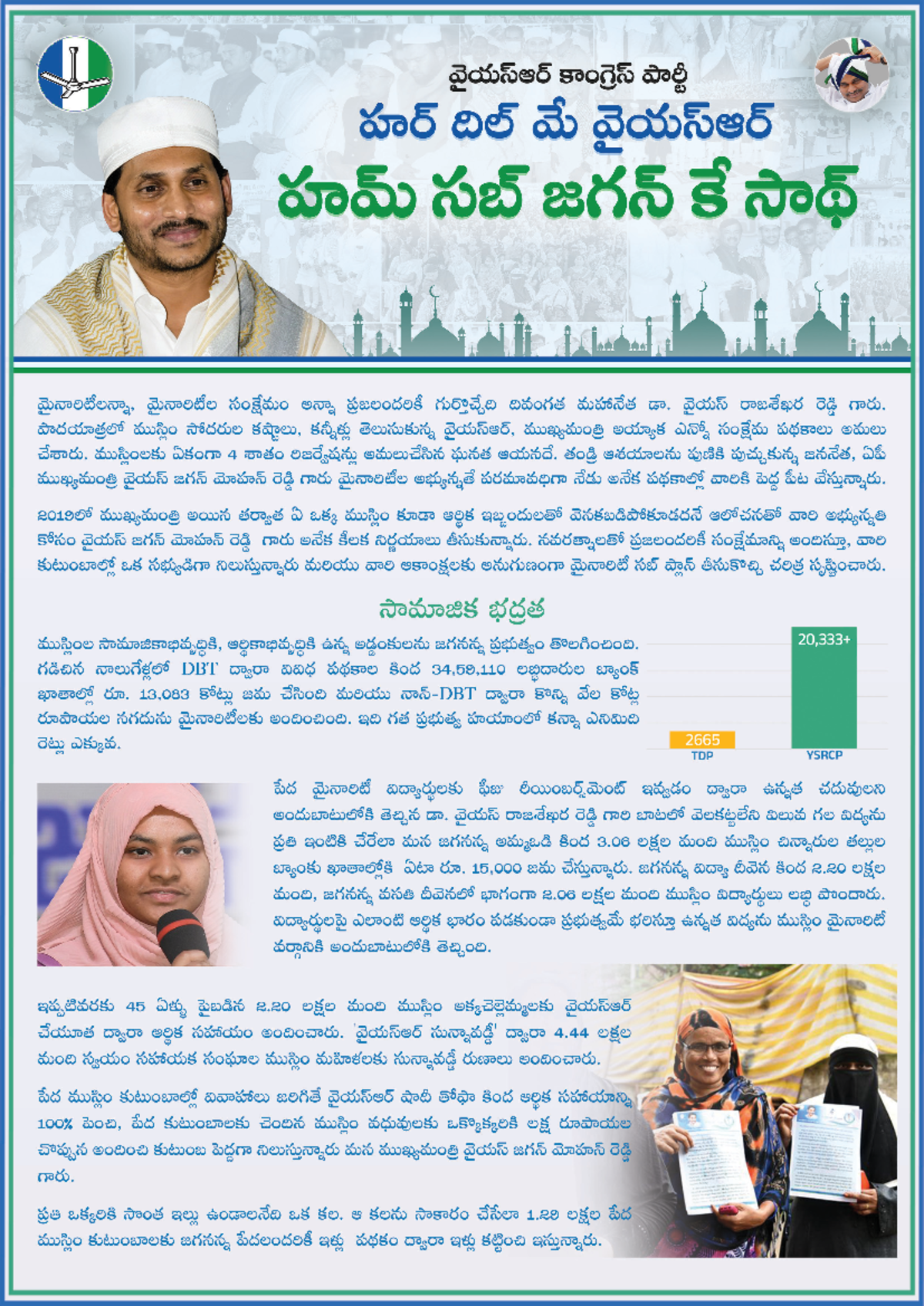 Minority brochure Telugu - 200g we as adow 1235 TO 2005 ONJOY woods GO ...