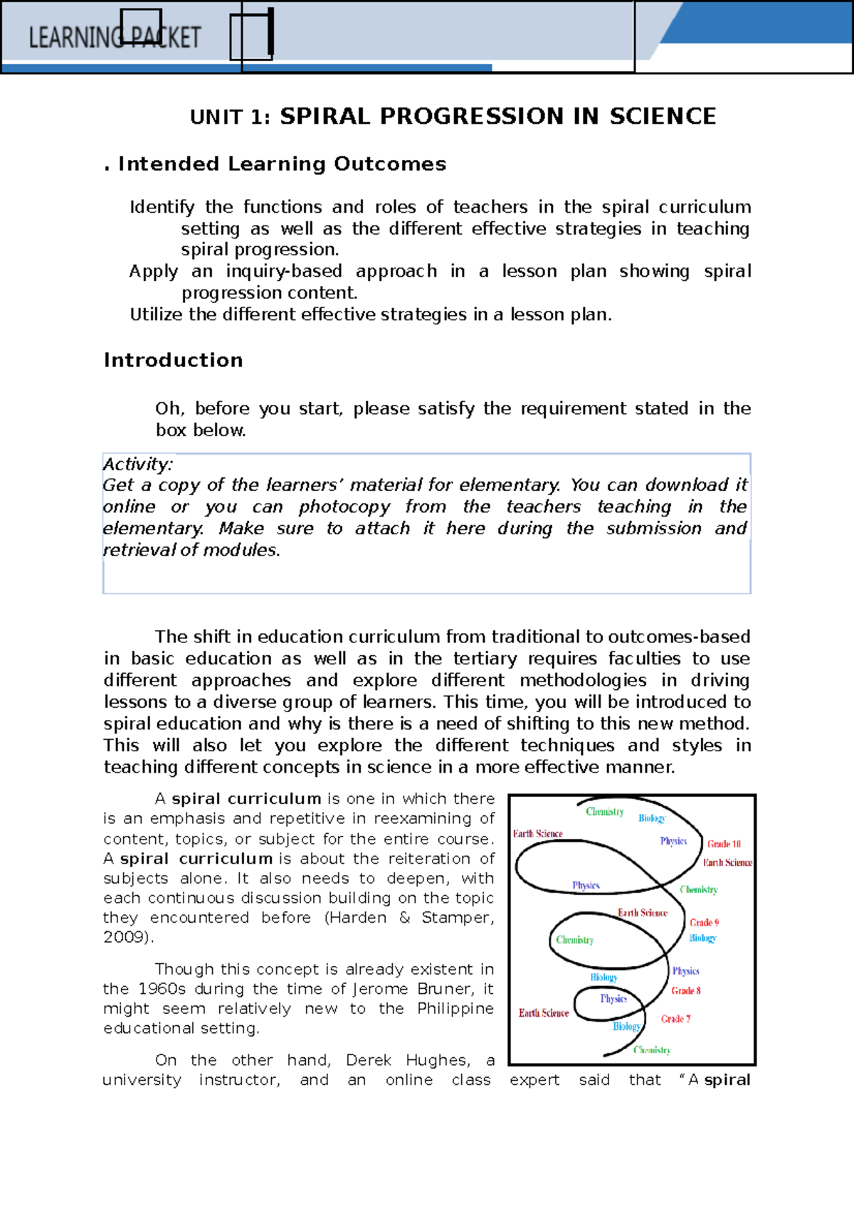Inbound 9061184138261976211 - UNIT 1: SPIRAL PROGRESSION IN SCIENCE ...