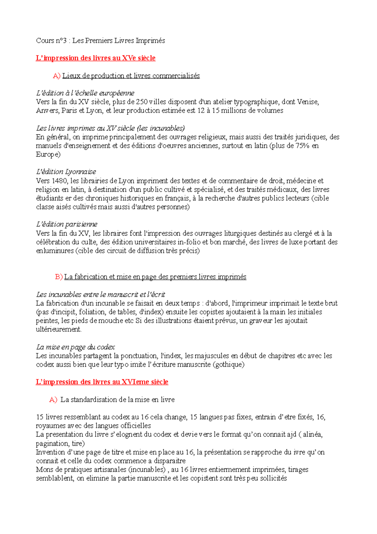 Histoire cours 3 (Enregistré automatiquement) - Cours n°3 : Les ...