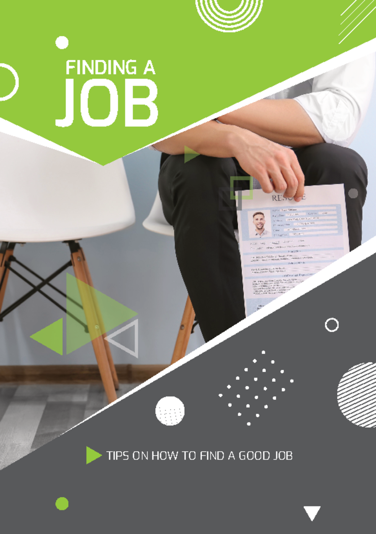 Finding A JOB - JOB TIPS ON HOW TO FIND A GOOD JOB FINDING A People who ...