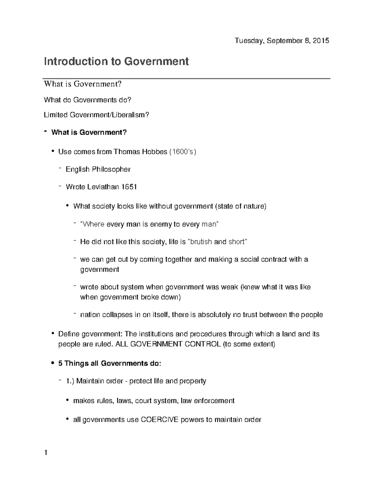 Lecture Notes, Lectures 1-21, Complete - Tuesday, September 8, 2015 ...
