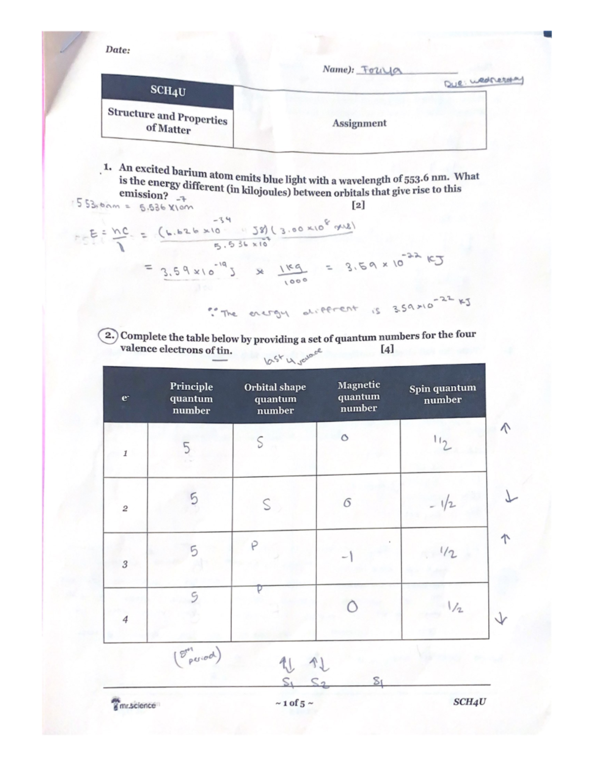 Structure And Properties of Matter - Studocu