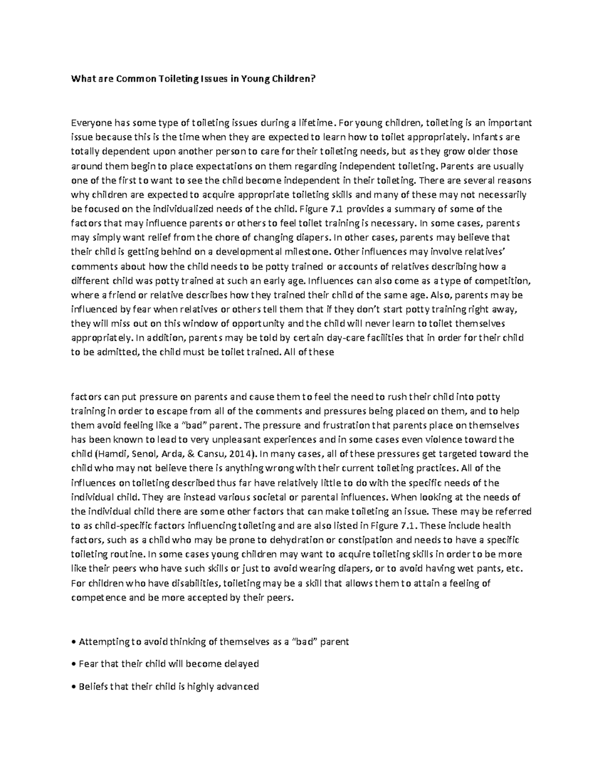 toilet training notes - What are Common Toileting Issues in Young ...