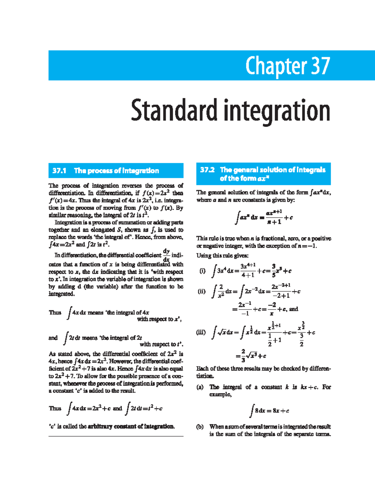 Intergration 1 - Engineering - Studocu