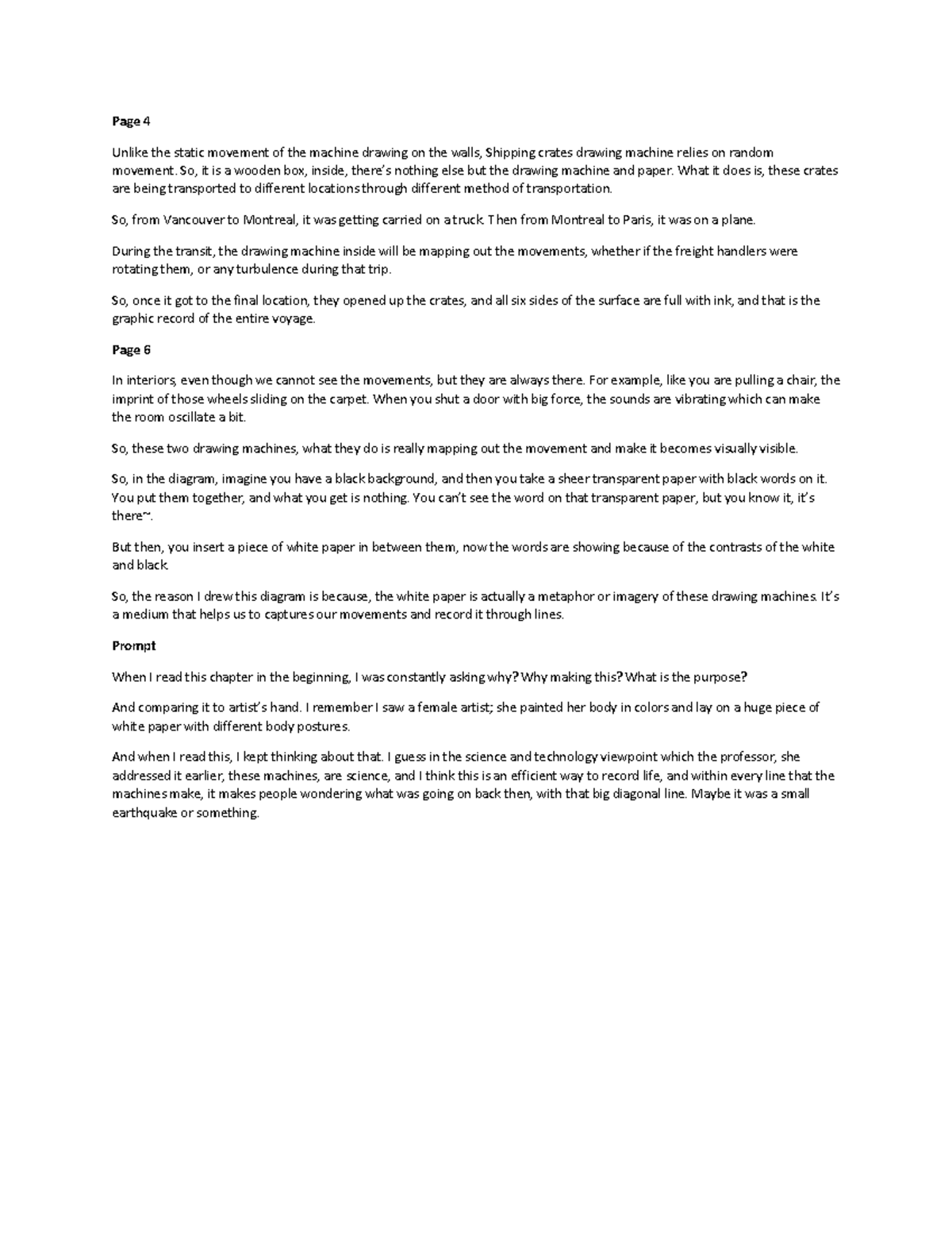 In a few lines Script - Toward a New Interior - Page 4 Unlike the ...