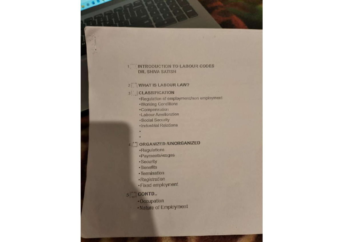 Ppt mod1 - Benefits Under ESI ACT,1948-2 copy - Permanent/specific areas/public servant 6 DUTIES ...