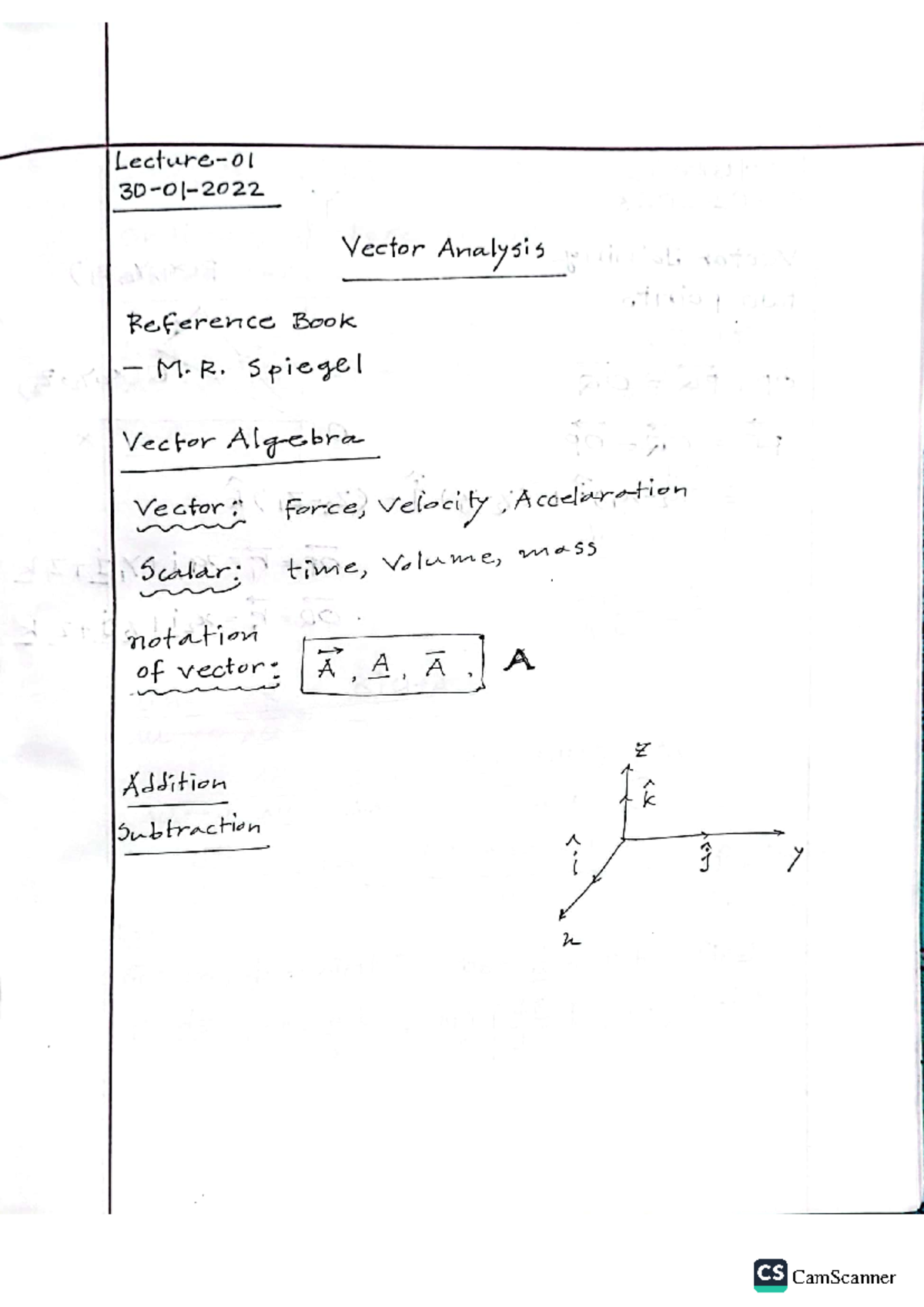 Vector Analysis (Alhaz Sir) - Coordinate Geometry, Spherical Trigonometry and Vector Analysis ...
