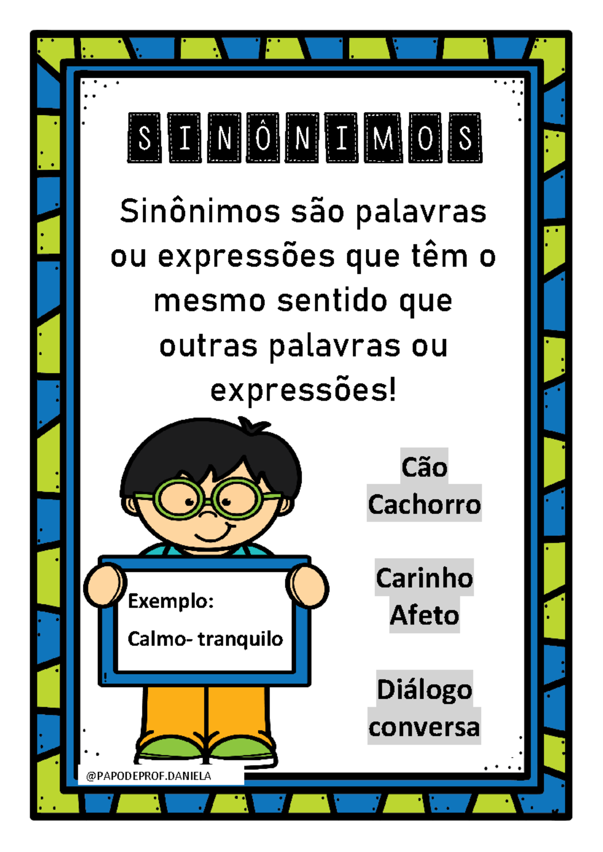 Sinônimo e antônimo 240807 234542 - Sinônimos são palavras ou ...